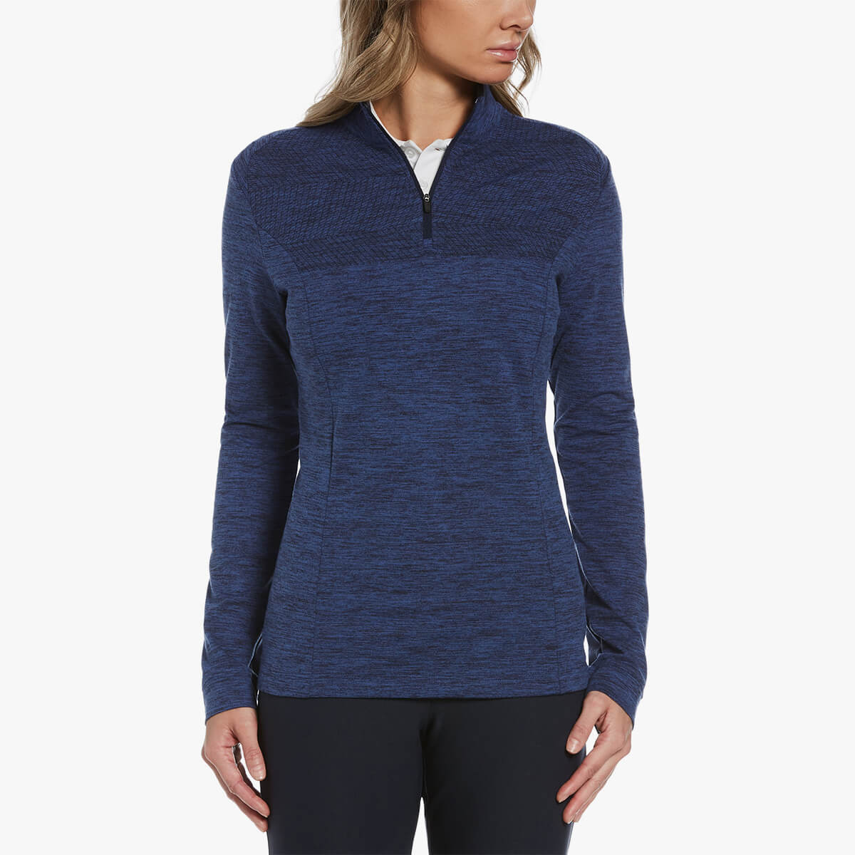 Perry Ellis Ladies' 1/4 Zip Pullover Sweater | HALO Branded Solutions