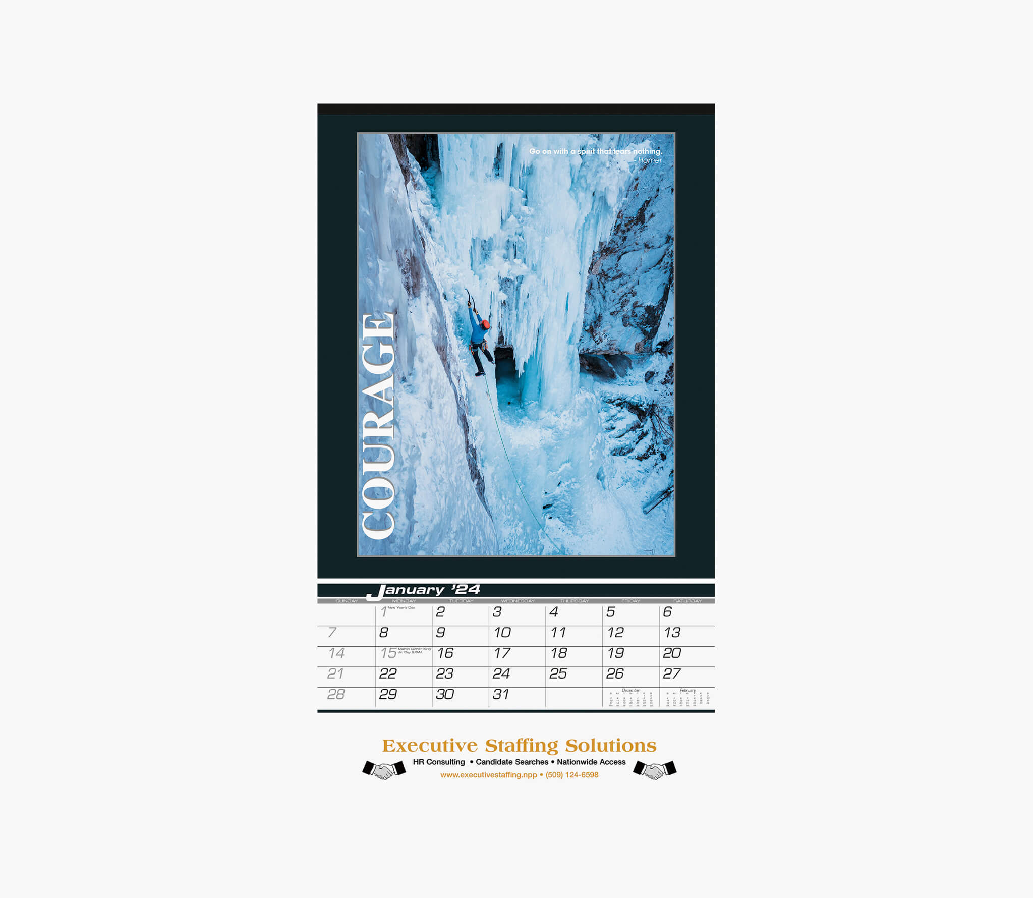 Motivational Poster Collection Executive Wall Calendar | HALO Branded ...