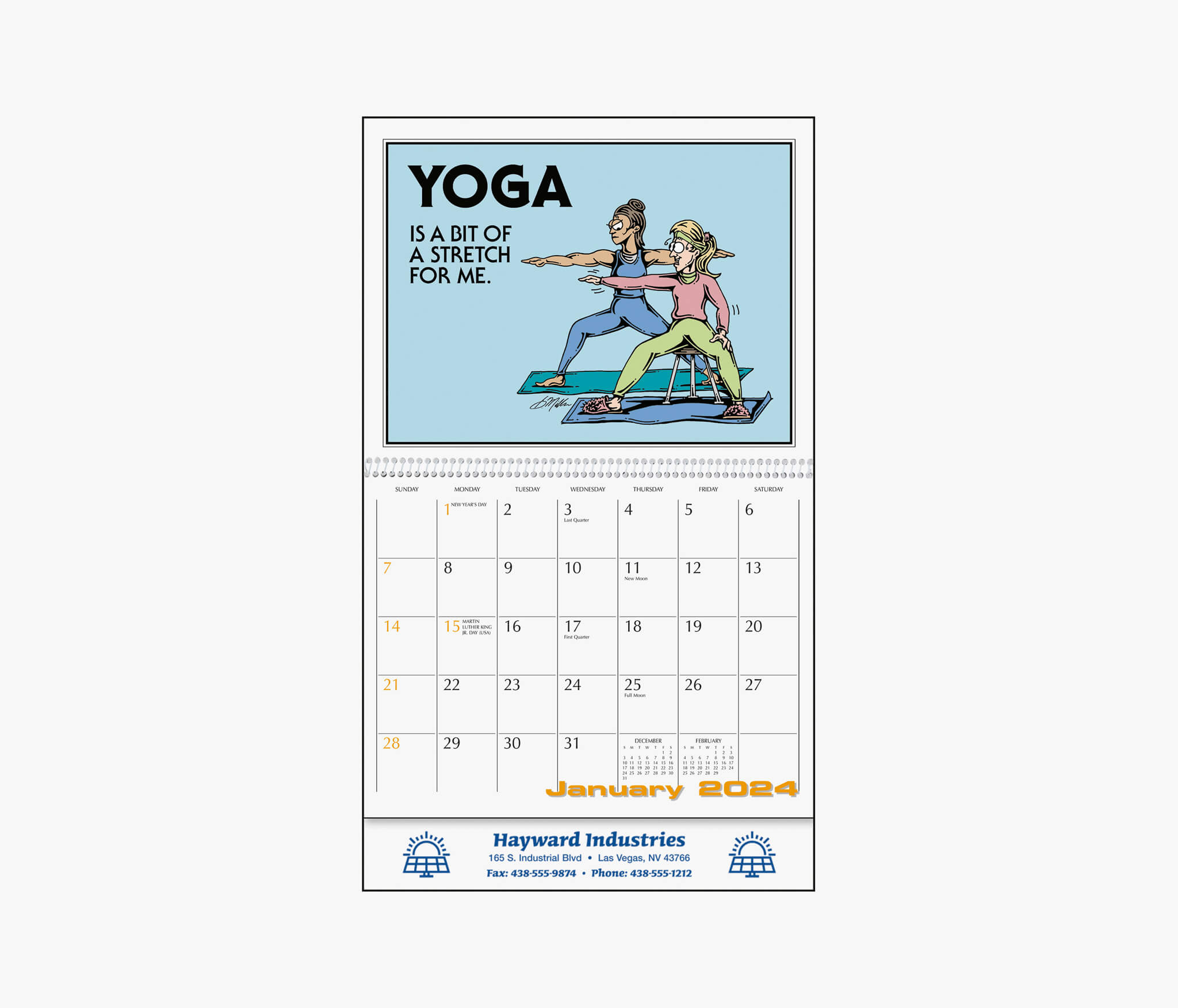 Epigag Appointment Calendar | HALO Branded Solutions