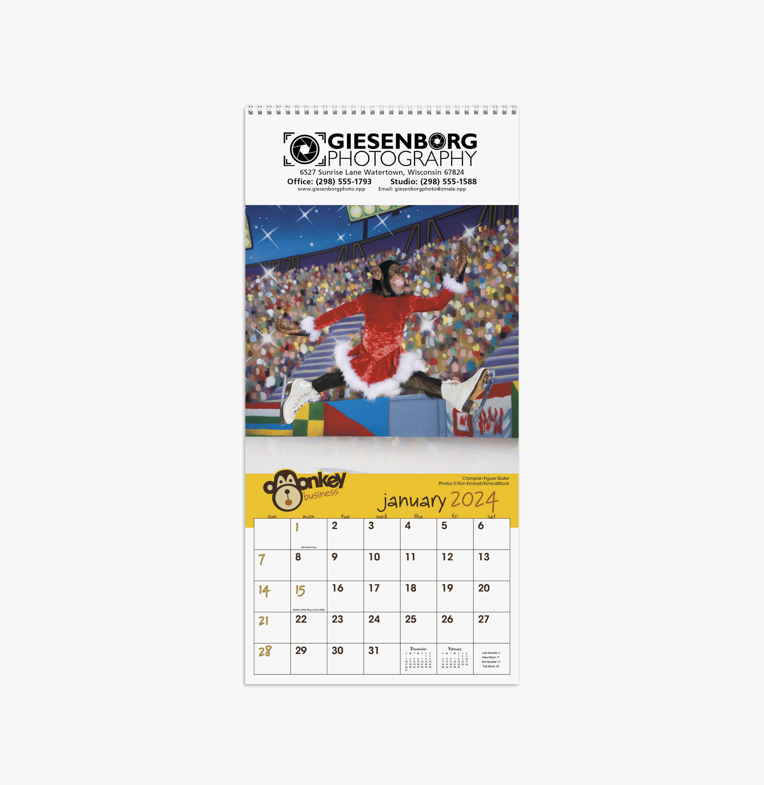 Monkey Business Executive Calendar | HALO Branded Solutions