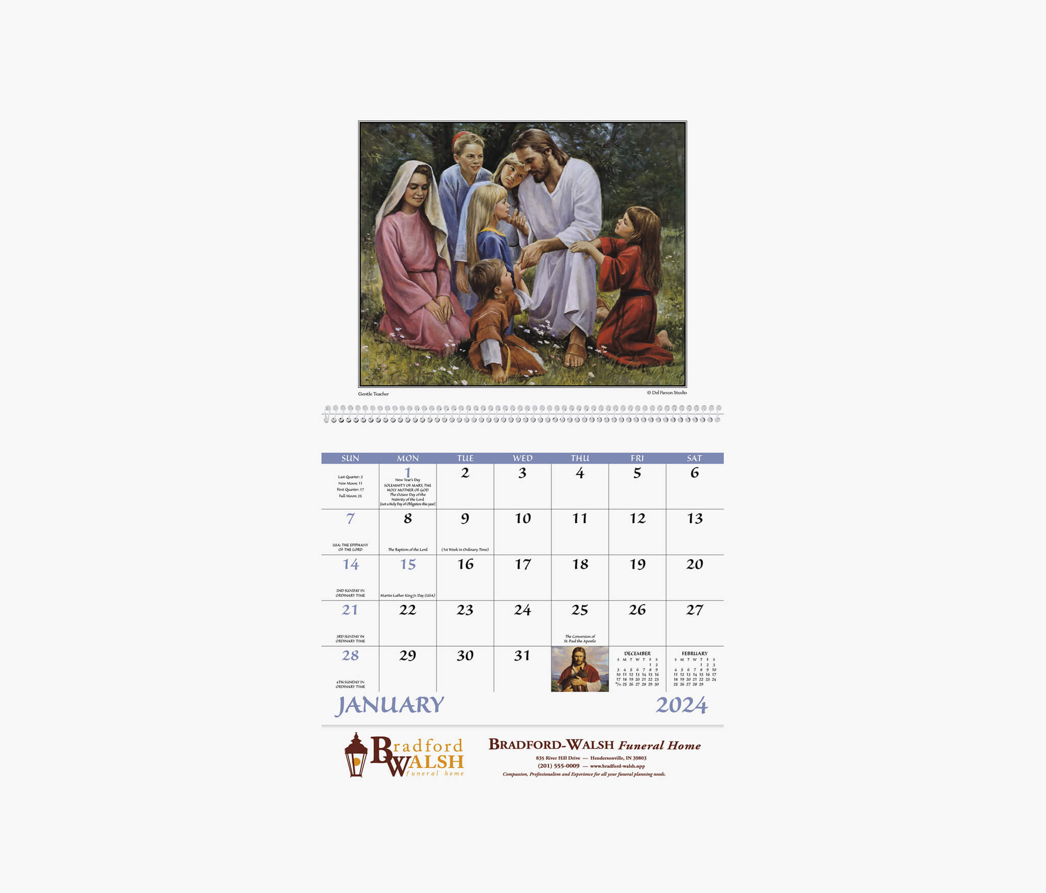 God's Gift Spiral Calendar | HALO Branded Solutions