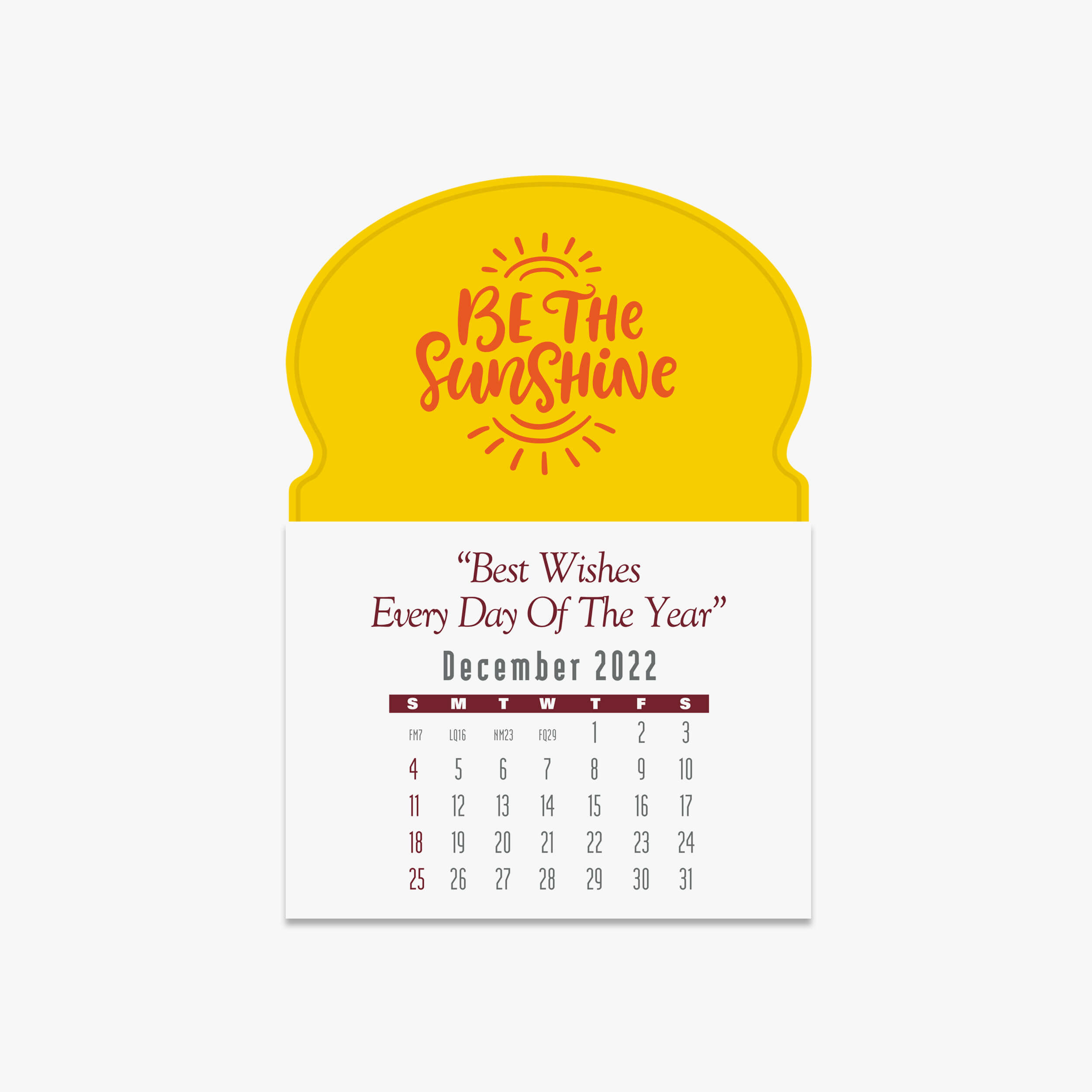 Press-N-Stick Calendar with Contemporary Pad | HALO Branded Solutions