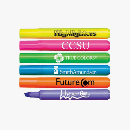 Liqui-Mark® Brite Spots® Fluorescent Barrel Broad Tip Highlighter ...