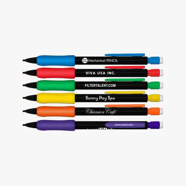 Liqui-Mark® Mechanical Pencil - Black Barrel With Rubber Grip | HALO ...