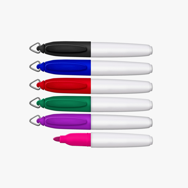 Mini Sharp Mark® Fine Tip Permanent Marker With Key Ring Cap | HALO ...