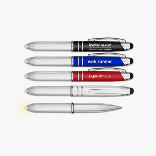 Liqui-Mark® iWriter® GLOW - Metal Stylus Pen With LED Light | HALO ...