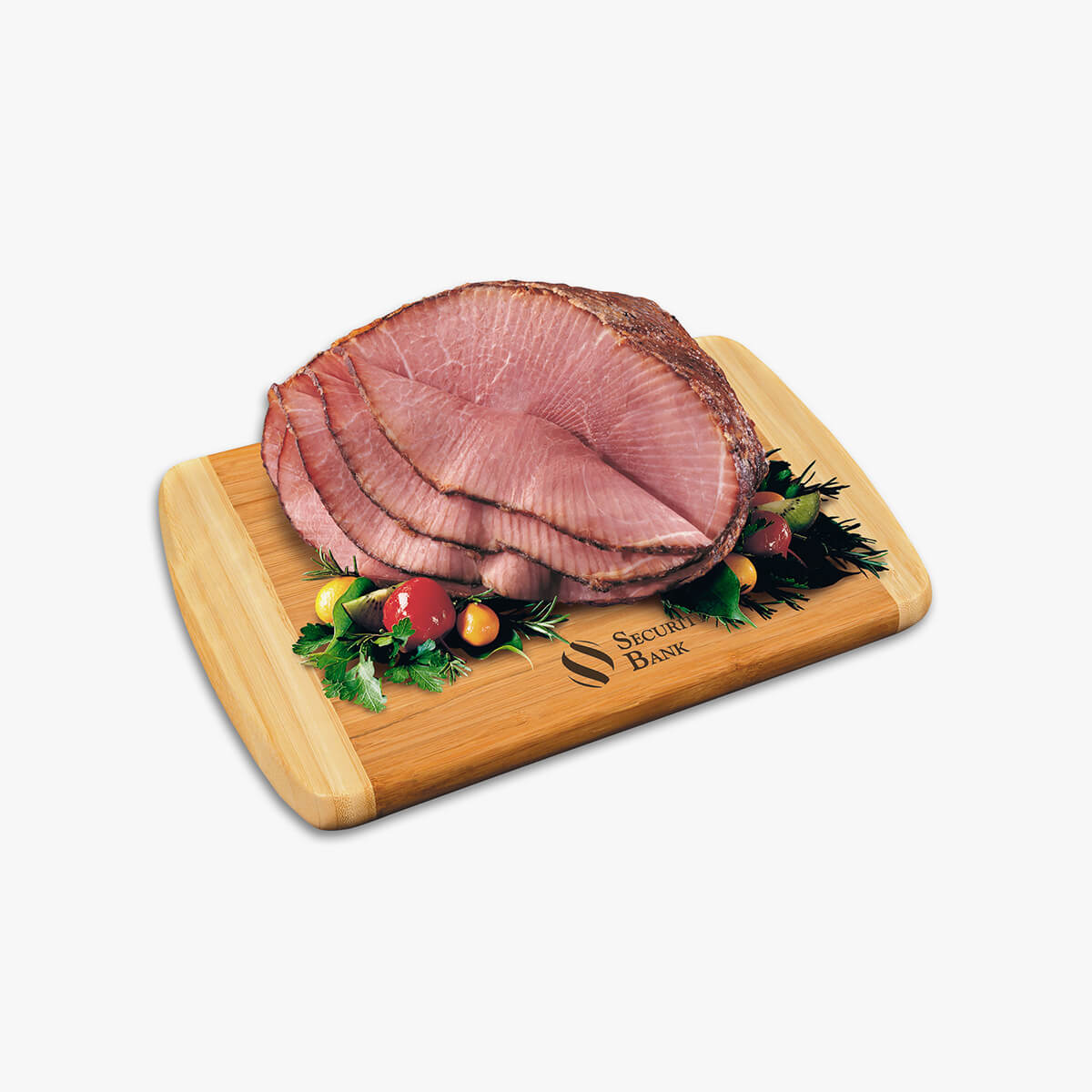 Spiral-Sliced Half Ham WithCutting Board | HALO Branded Solutions