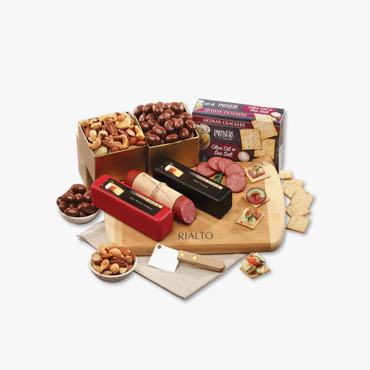 Shelf-Stable Party Starter Cheese Package | HALO Branded Solutions