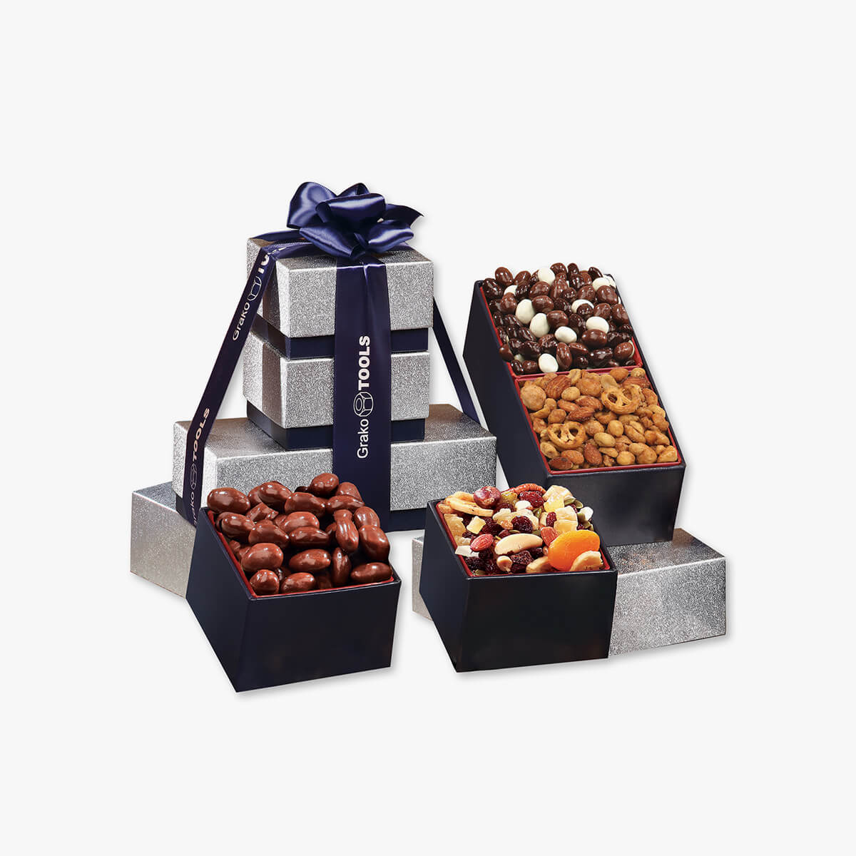 Kosher Sweet & Savory Treats Tower | HALO Branded Solutions