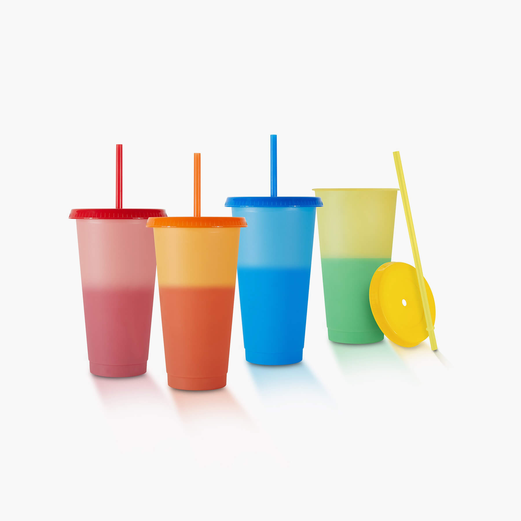 24 Oz. Color Changing Tumbler With Lid And Straw | HALO Branded Solutions