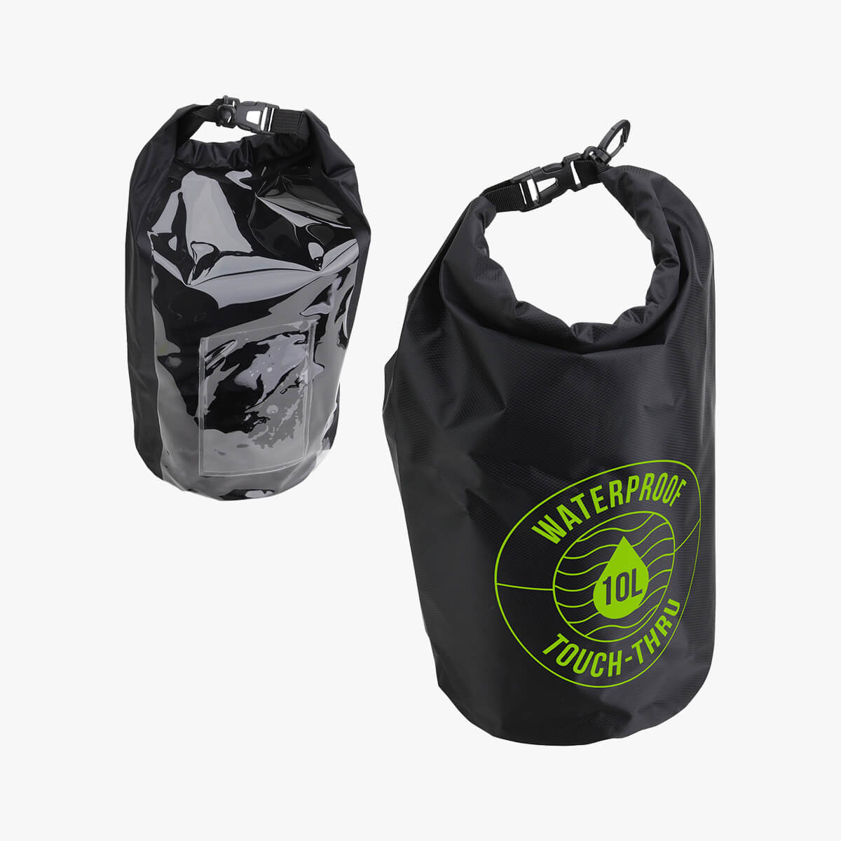 10-Liter Waterproof Gear Bag With Touch-Thru Pouch | HALO Branded Solutions
