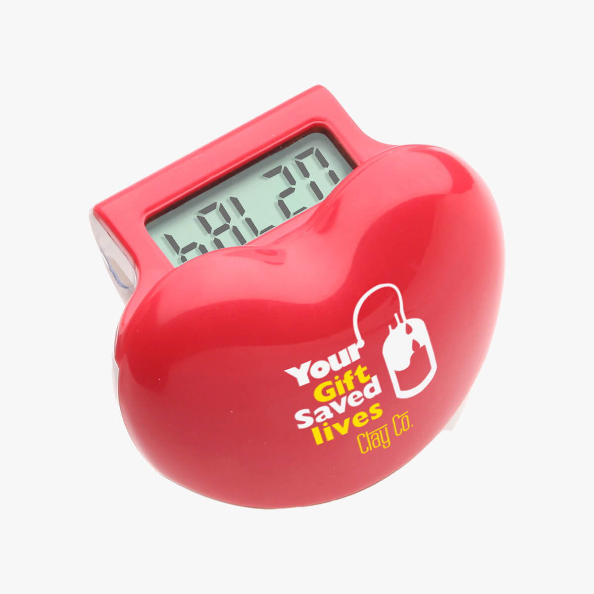 Healthy Heart Step Pedometer | HALO Branded Solutions