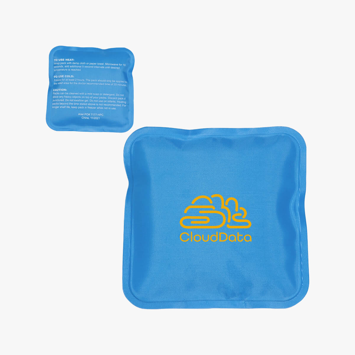 Square Nylon-Covered Hot/Cold Pack | HALO Branded Solutions