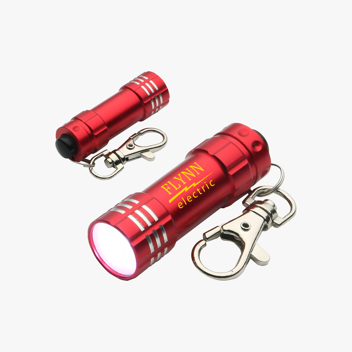 Bright Shine LED Key Chain | HALO Branded Solutions