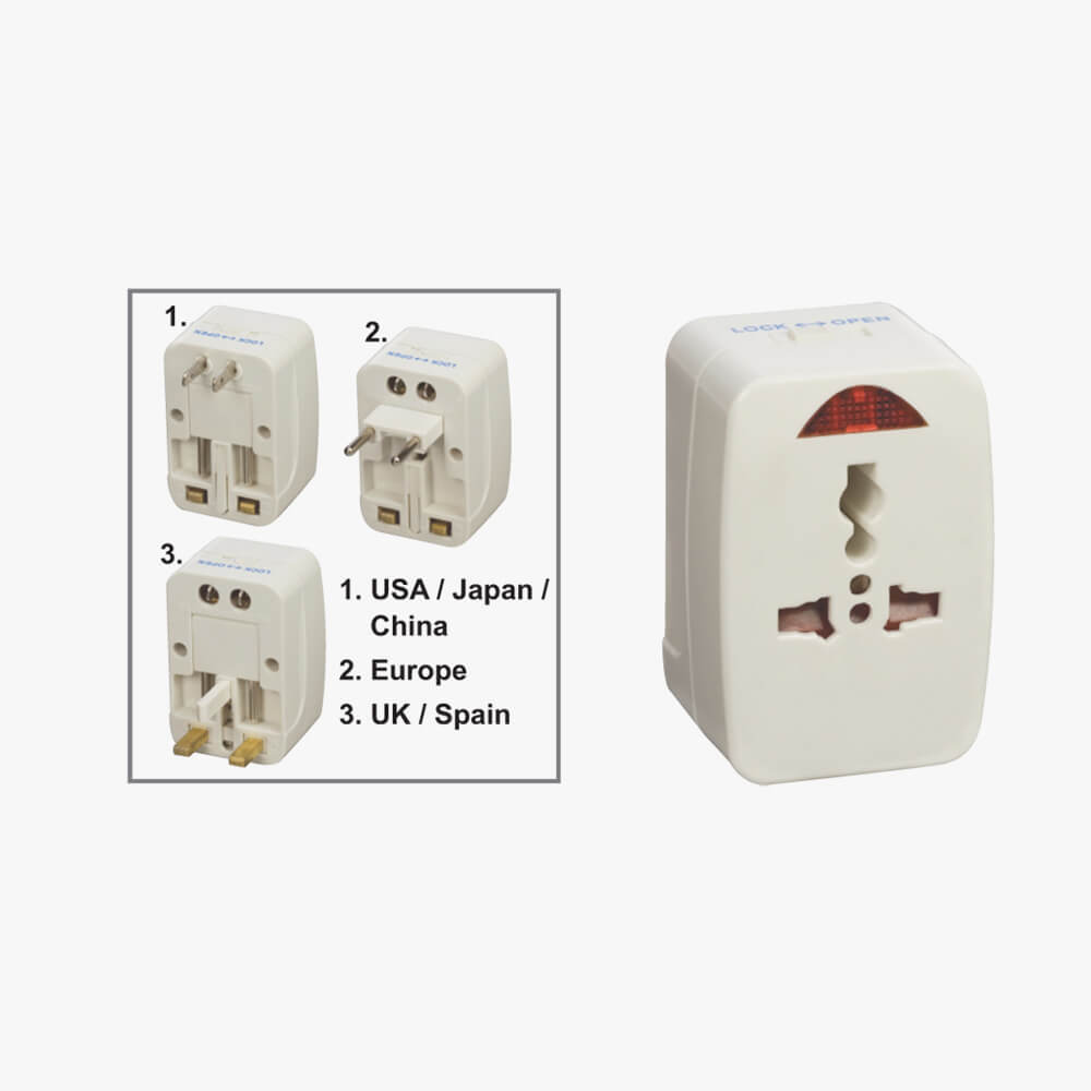 Universal Socket Adapter Halo Branded Solutions