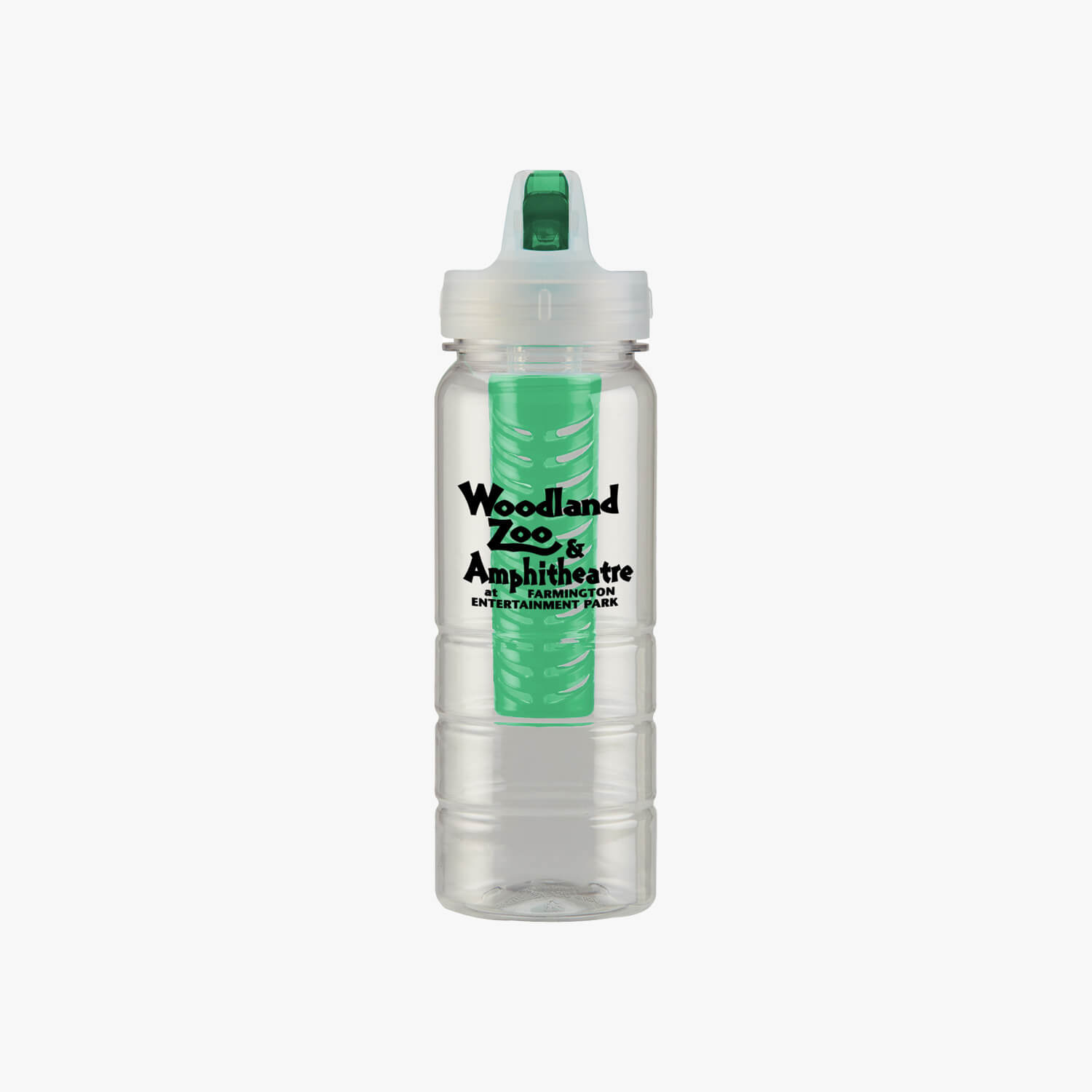 25 oz. PolySure™ Ridge Bottle w/Fruit Infuser | HALO Branded Solutions