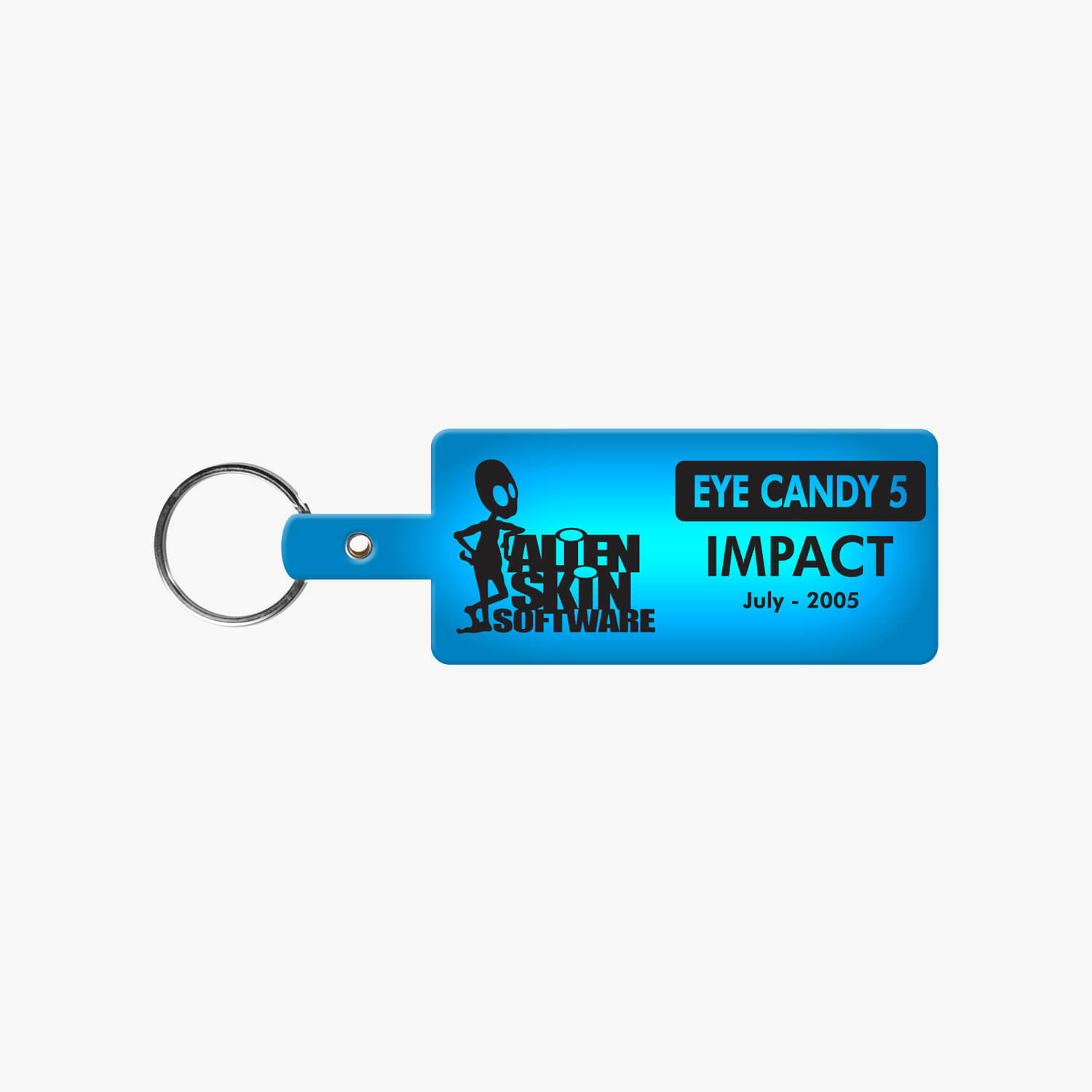 Rectangle Flexible Key Tag | HALO Branded Solutions