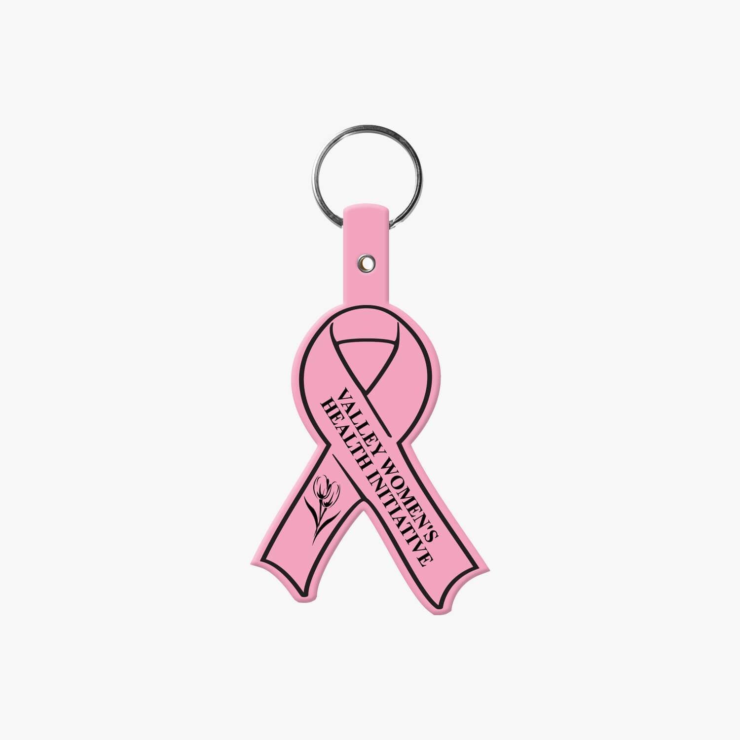 Awareness Ribbon Flexible Key Tag | HALO Branded Solutions