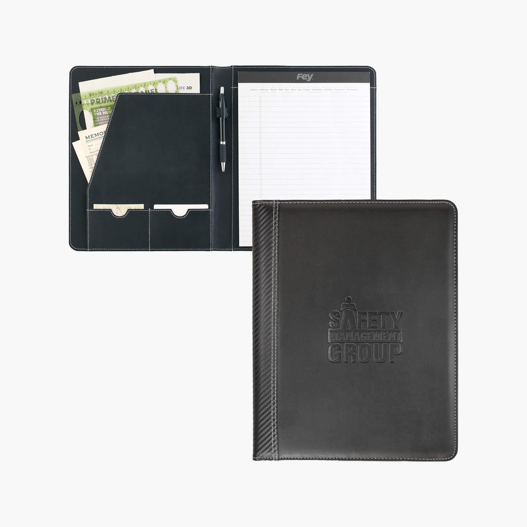 Carbon Fiber Writing Pad | HALO Branded Solutions