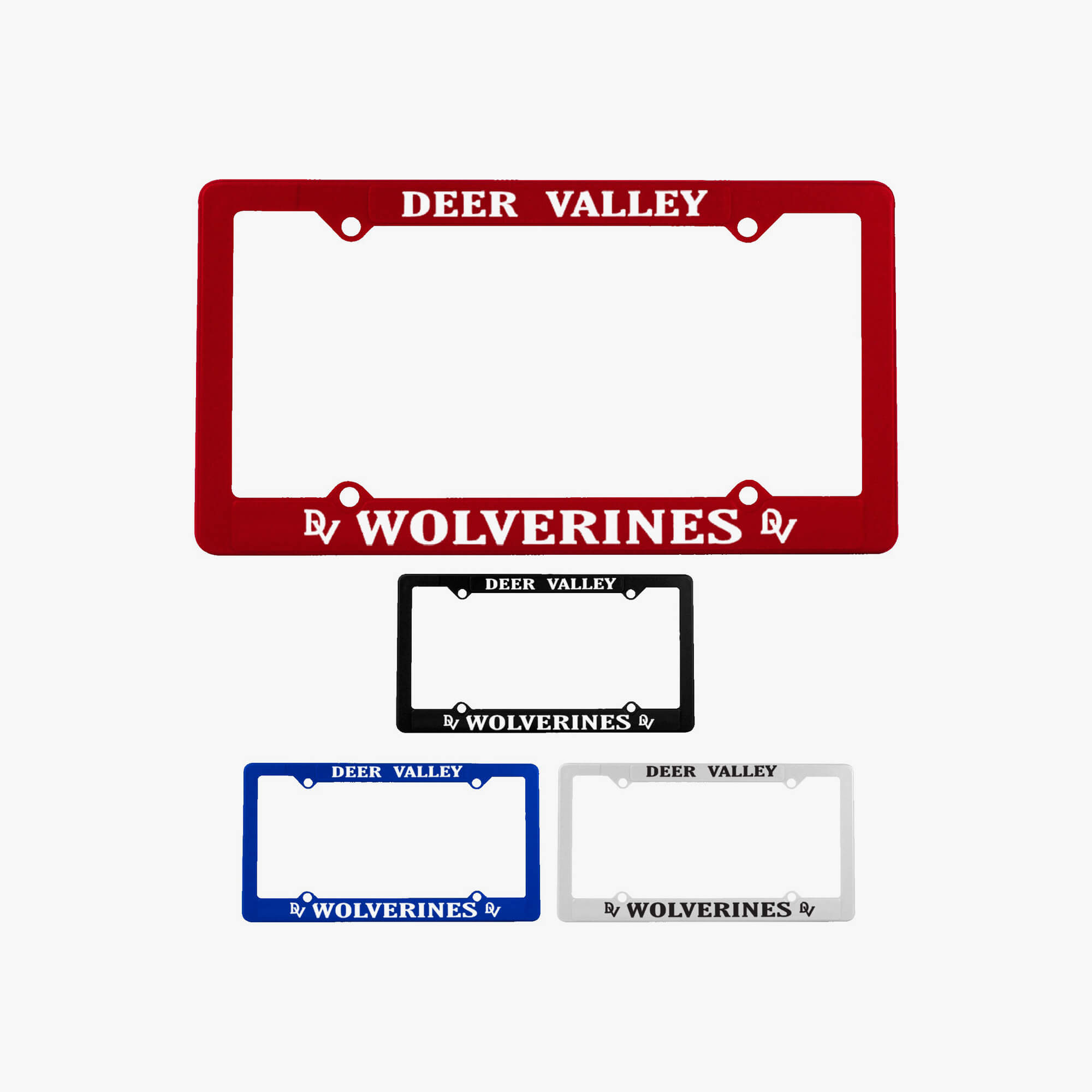 Economy License Plate Frame | HALO Branded Solutions