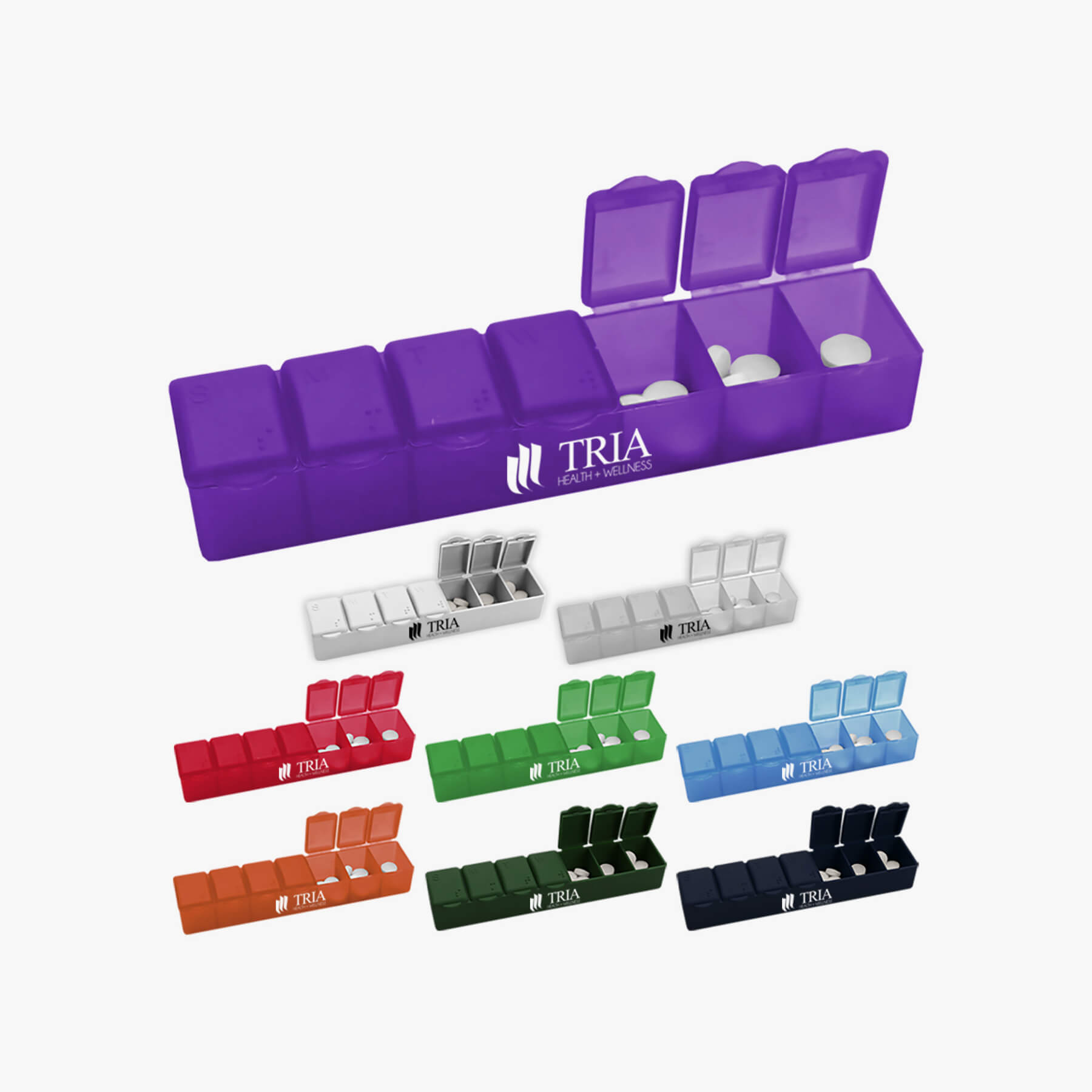 Seven Day Pill Case | HALO Branded Solutions