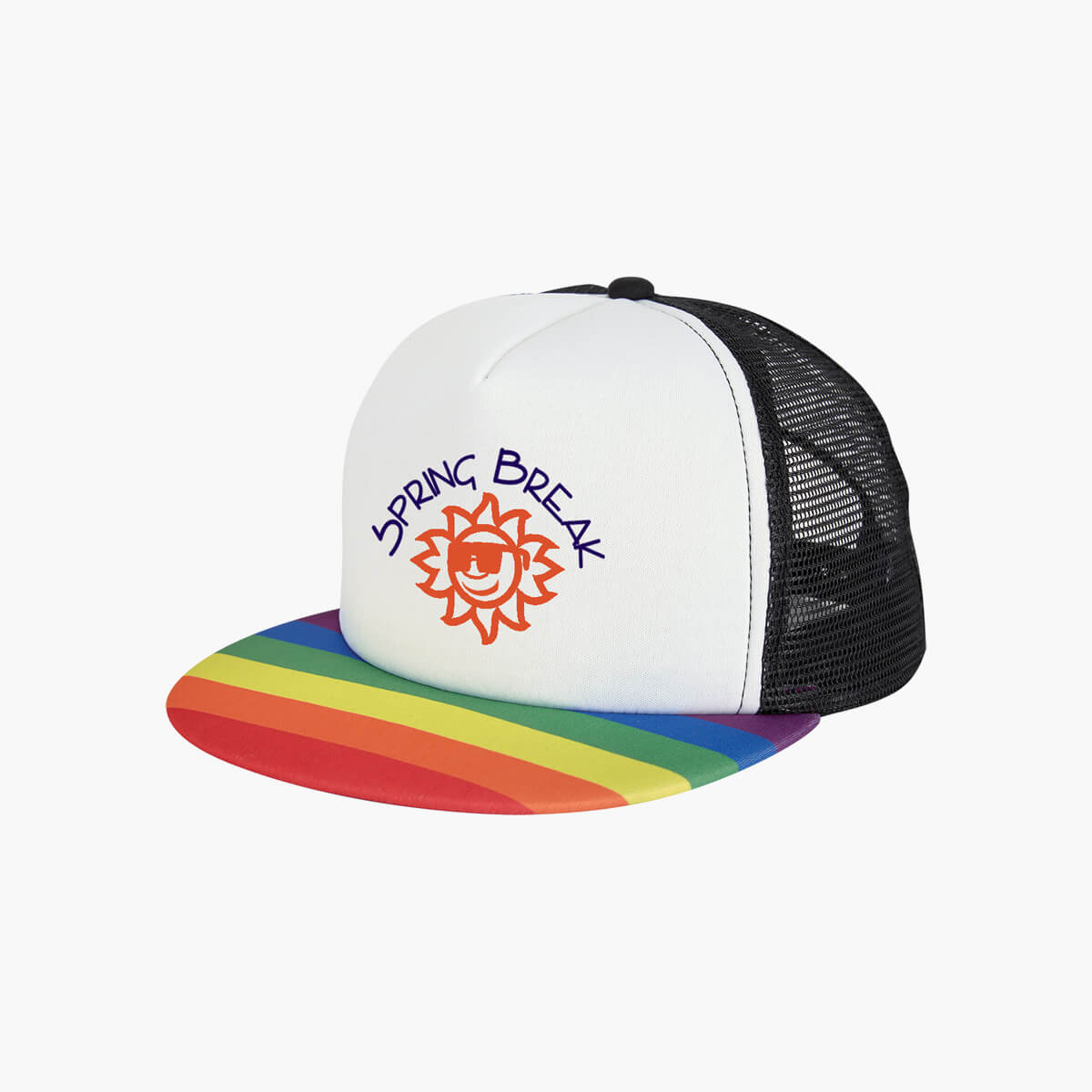 Rainbow Trucker Cap | HALO Branded Solutions