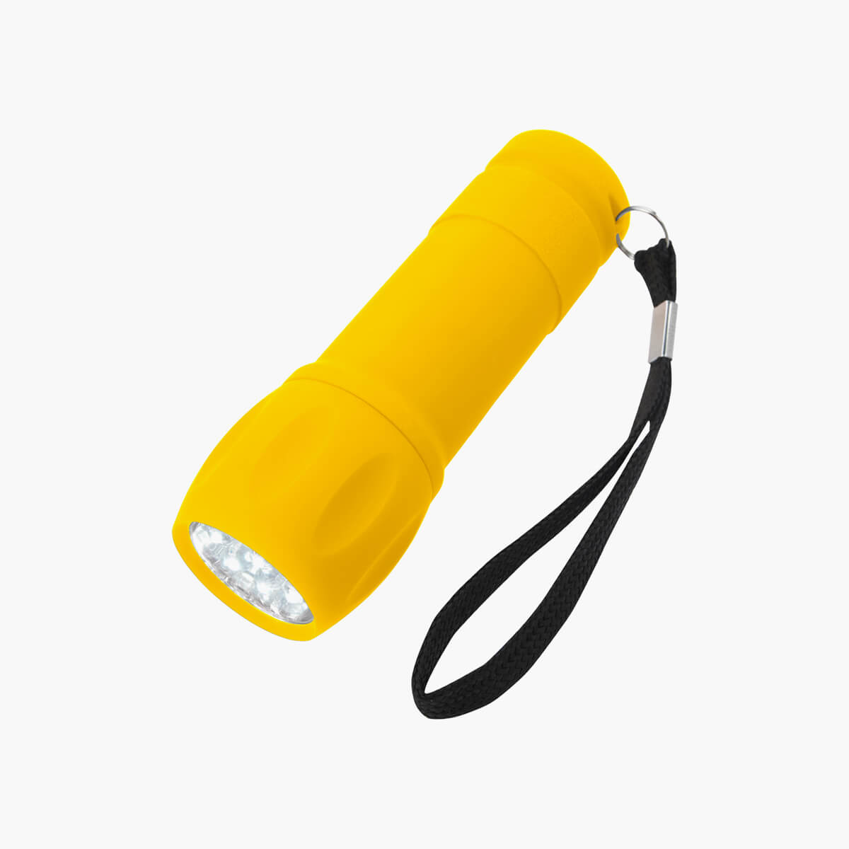 Rubberized Torch Light With Strap | HALO Branded Solutions