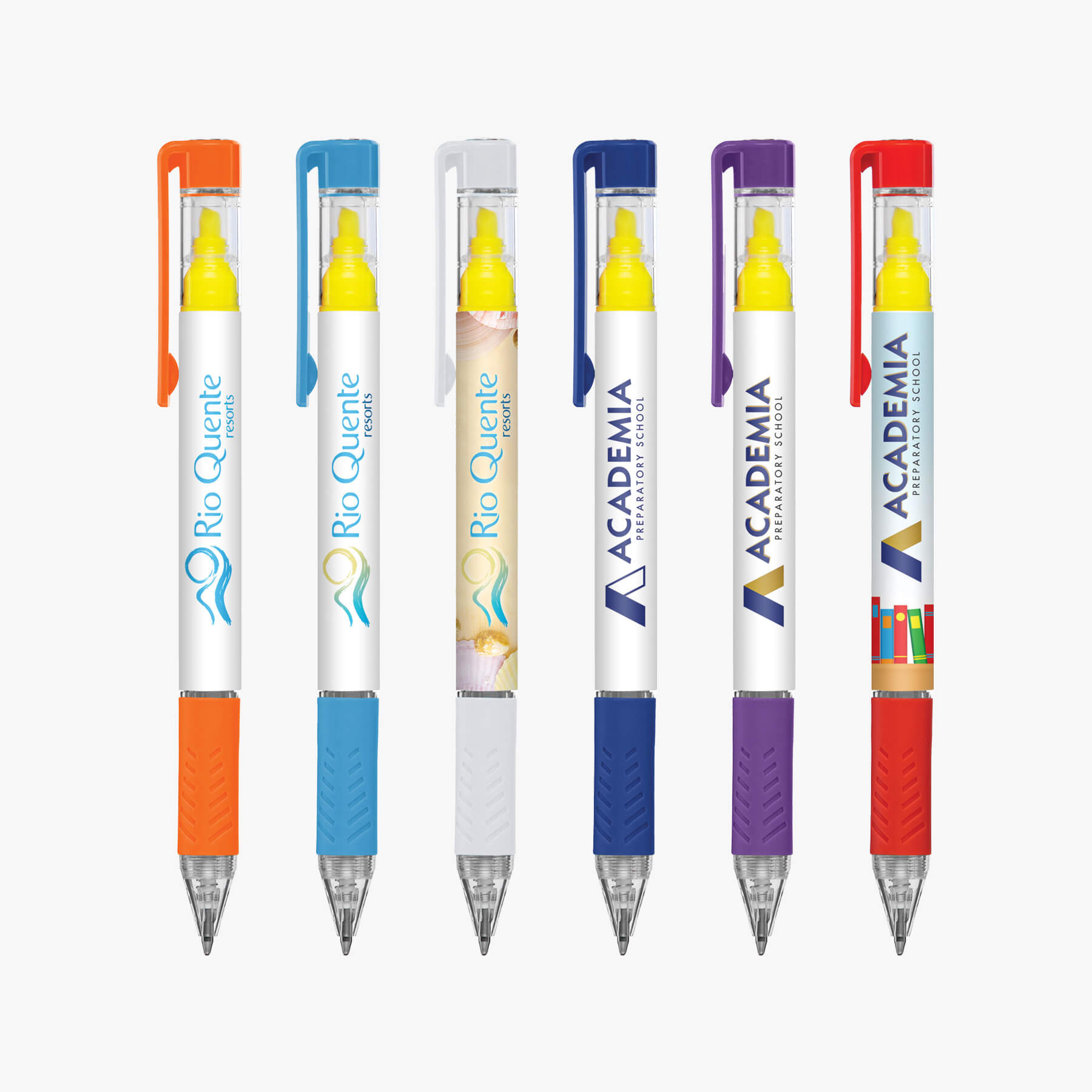 Duplex Brights Highlighter And Pen - Digital Full Color Wrap | HALO ...