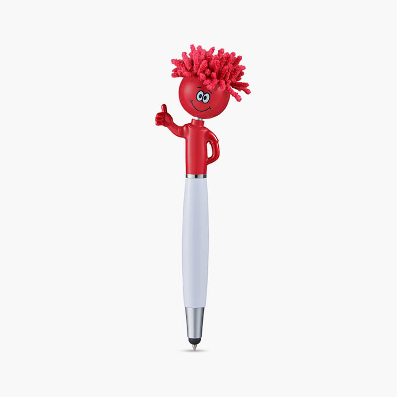 Thumbs Up MopToppers® Screen Cleaner with Stylus Pen | HALO Branded ...